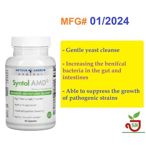 Jual Arthur Andrew Medical Syntol AMD, Advanced Microflora Delivery 90 ...