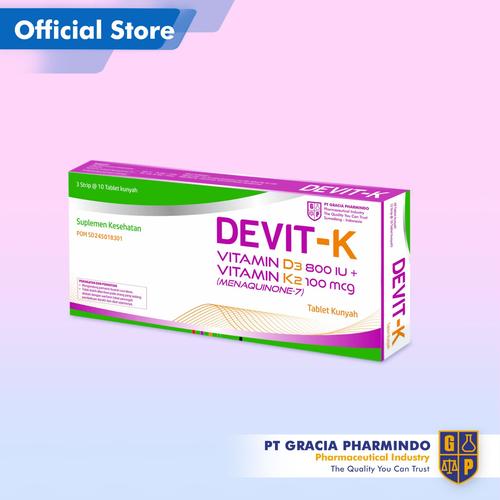 Jual Devit K Vitamin D + Vit K2- Membantu memelihara kesehatan. - Kota ...