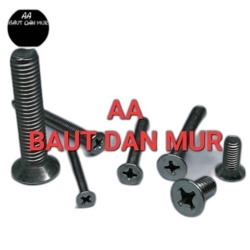 Jual Baut JF M5 x 8 Stainless 304 / Machine Screw Stainless 304 ...