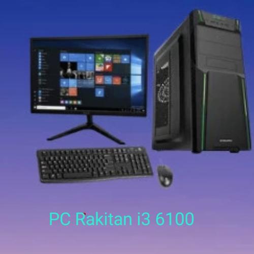 Jual PC intel core i3 6100 + MB H110+ DDR4 8GB + SSD 512GB + + Case ...