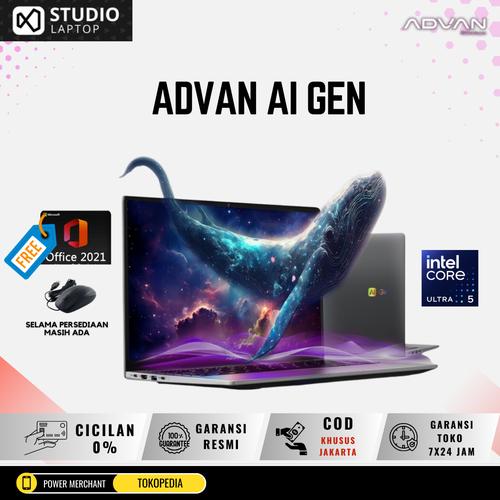 Promo Laptop Advan AI Gen Ultra 5 125H 16GB 512GB Windows 11 - Bundle Mouse - Jakarta Pusat ...