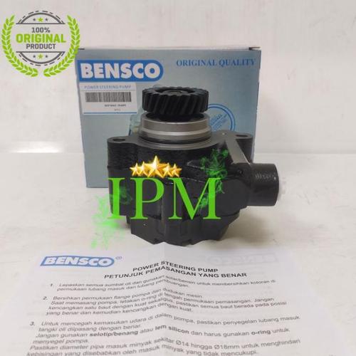 Jual PUMPA POWER STEERING FUSO PS220 GANJO 6D16T GIGI MIRING ORI BENSCO ...