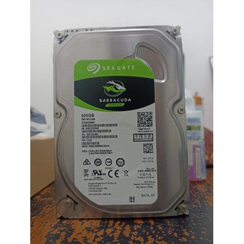 Jual Hardisk Internal 500GB Seagate Barracuda Sata 3,5" For CPU PC ...