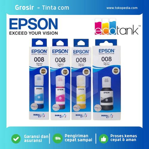 Jual TINTA EPSON 008 ORIGINAL FOR PRINTER L6460, L6490, L6550, L6570 ...