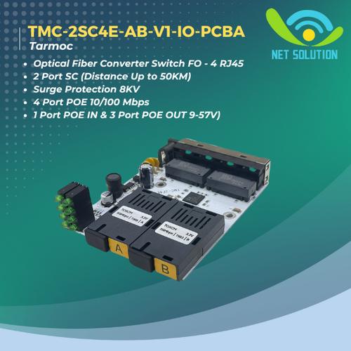 Jual Tarmoc TMC-2SC4E-AB-V1-IO-PCBA | Media Converter Switch 2FO 4LAN ...