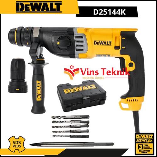 Jual MESIN BOR BETON 2KG HAMMER DRILL D25144K DEWALT D 25144 K ...