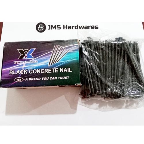 Jual Paku Beton Hitam YSK ukuran 40mm - 100mm / Paku Tembok Dinding ...
