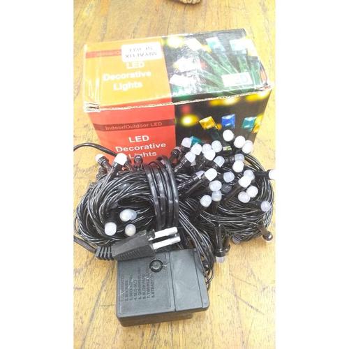 Jual Lampu Natal Lampu Tumblr LED Kabel TEBAL Hitam rm White kuning 10 ...