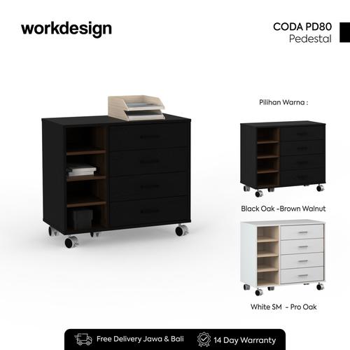 Promo Workdesign Coda PD80 Pedestal / Lemari Laci / Lemari Arsip Kantor ...