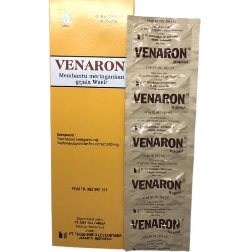 Jual VENARON BOX ISI 100 KAPSUL - Kota Bogor - Farma Online | Tokopedia