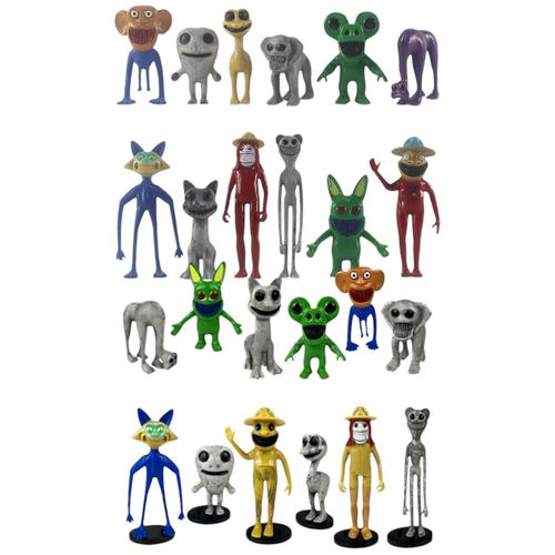 Jual Action Figure Set 12 Anime Zoonomaly Horor Game Monster Cartoon ...
