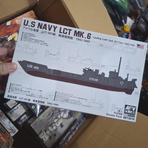 Jual 1:350 LCT 501 MK 6 WWII US Navy Amphibious Landing craft isi 2 set ...