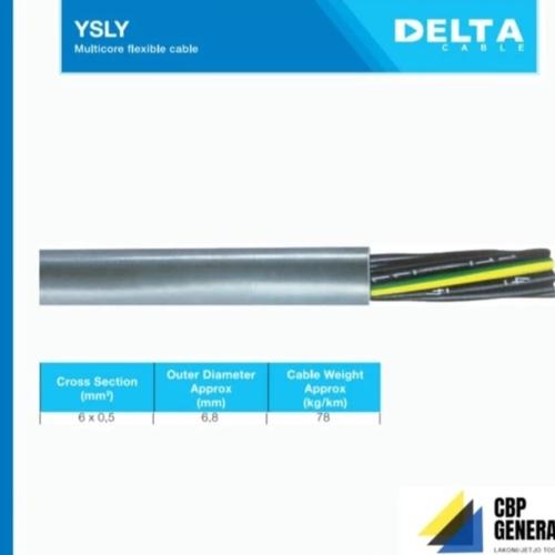 Jual Kabel Kontrol LIYCY-JZ 4 x 0.5 mm / Cable Control LIYCY-JZ 4x0.5mm isi 50M (Merk Delta ...