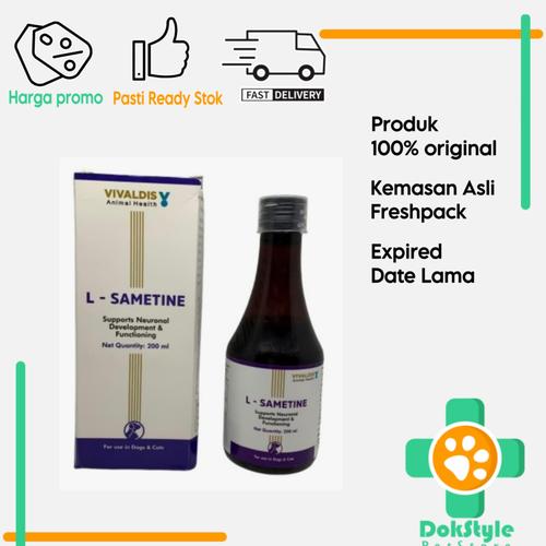 Jual L- Sametine 100ml suplemen liver samylin liquid syrup - Kota Bogor ...