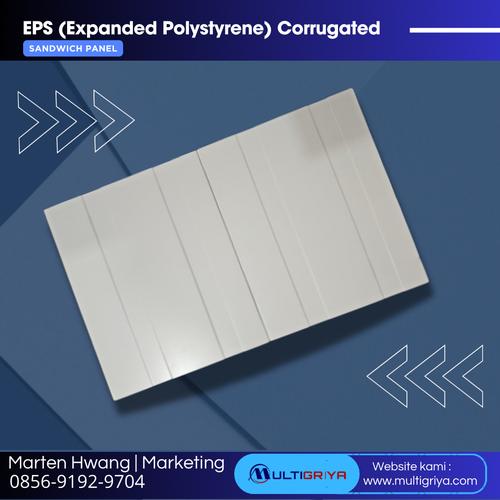 Jual Sandwich Panel EPS (Expanded Polystyrene) Corrugated - Kab ...