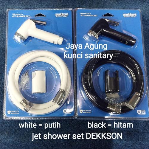 Jual Jet shower Semprotan Selang Air Cebok WC Toilet DEKSON/ DEKKSON ...