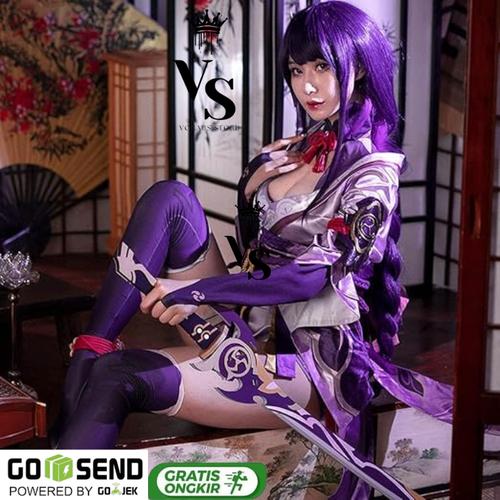 Jual Kostum Cosplay Raiden Shogun Genshin Impact 12 in 1 - YY-12 - S - Jakarta Barat - Voraus ...