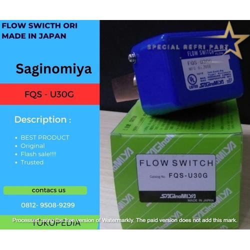 Jual Flow Switch Saginomiya FQS-U30G (ORI) made in japan - Jakarta ...