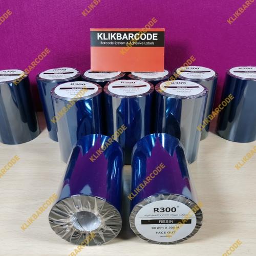 Jual RIBBON BARCODE SONY FULL RESIN R300 90 mm X 300 M CORE 1" FOR ...