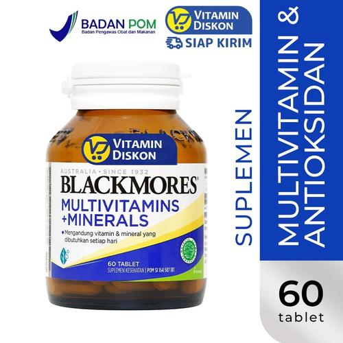 Jual BLACKMORES MULTIVITAMINS PLUS MINERALS BPOM KALBE - 60 TAB - Jakarta Selatan - Heatly Ceria ...