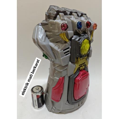 Jual Marvel avengers endgame red infinity gauntlet hulk thanos figure ...