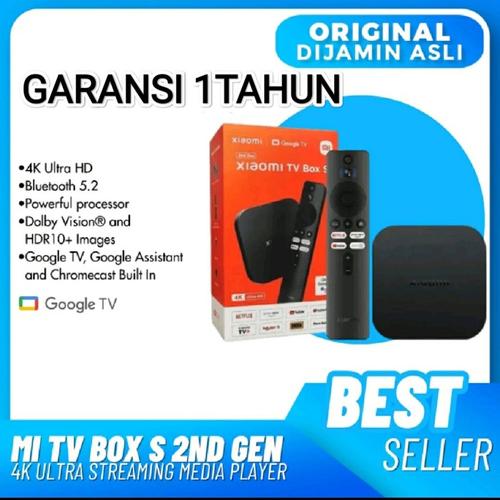 Jual mi tv box 2nd gen mibox s 4k generasi ke 2 android tv box ...