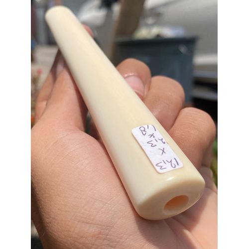 Jual Pipa gading asli original Model oval tebal bening mulus super ...