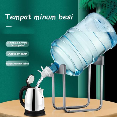 Promo Rak Galon U Model U Kran Air Minum Rack Aqua Set Penyangga ...