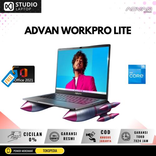 Promo Advan Laptop WorkPro Lite i5-1035G7 RAM 8GB 512GB SSD 14" FHD Work Pro Lite - 256GB ...