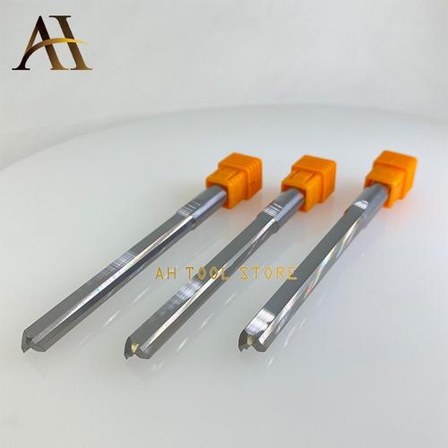 Jual Double Flute Straight 8mm Mata 42mm End Mill CnC Milling Cutter ...