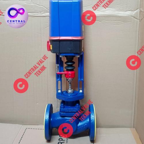 Jual Control Valve ARI 1 1/4" Inch PN40 DN32 Stevi Electric Actuated ...