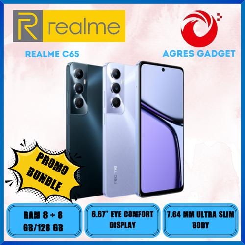 Promo REALME C65 8+8/128GB 45W Fast Charge | 5000mAh | G85 | IP54 Water Resistance | Rainwater ...