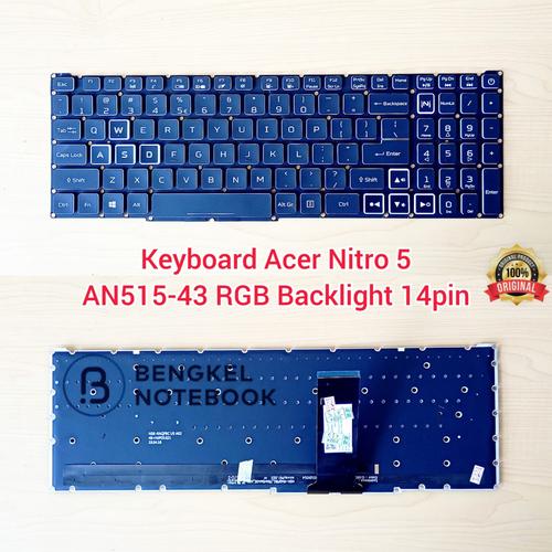 Jual Keyboard Acer Nitro 5 AN515-43 AN515-54 AN515-55 RGB Backlight ...