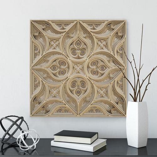 Jual Multi-Layer Lapisan Kayu Dinding Seni/Dekorasi dinding Motif 1 ...