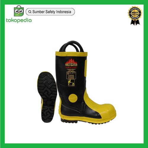 Jual Sepatu Pemadam Kebakaran / Fireman boot Harvik 9687L Original - 38 ...