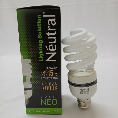 Jual Lampu Chiyoda Neutral Spiral High Power E27 Daylight 7W Hingga 85W ...