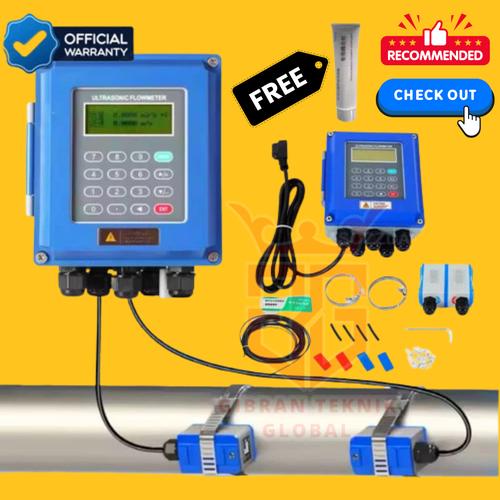 Jual Clamp On Ultrasonic Flow Meter TUF2000B DN15-80mm TS-2 HT ...