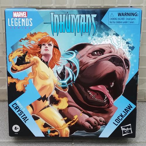 Jual HASBRO MARVEL LEGENDS INHUMANS CRYSTAL & LOCKJAW DELUXE 2-PACK ...