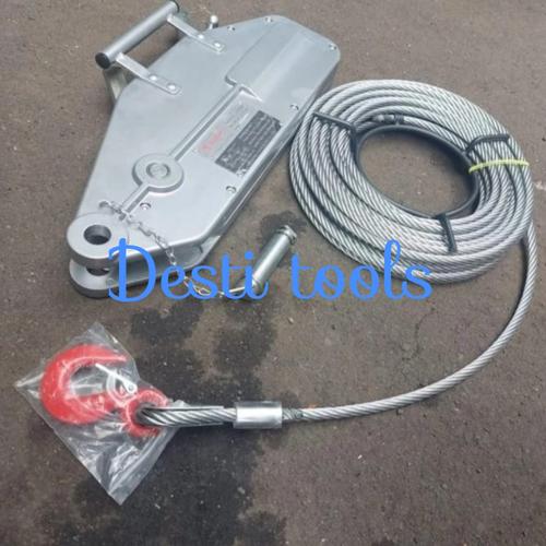 Jual Trifor 800 kg + Seling 20 Meter NAGASAKI WIRE ROPE PULLING HOIST ...