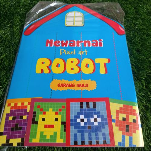 Jual BUKU MEWARNAI PIXEL ART ROBOT - Jakarta Pusat - JAWA BOOKS STORE ...