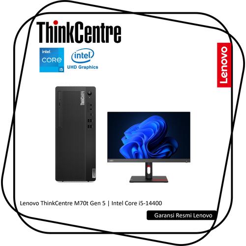 Promo Lenovo ThinkCentre M70t Gen 5 i5-14400 8GB 512GB SSD 21.5" W11P W3Y - Jakarta Pusat ...