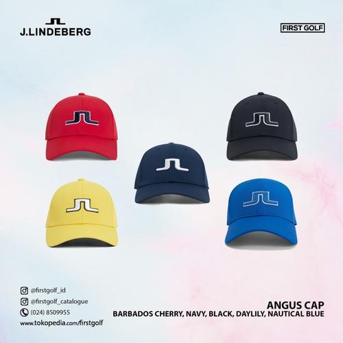 Jual Jlindeberg Angus Golf Cap / Topi Golf JL - Biru - Kota Semarang ...