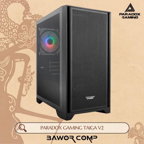 Jual Paradox Gaming Taiga Free 1 Fan ARGB | Casing PC M-ATX | CPU PC Case Gaming - Kota Bandung ...