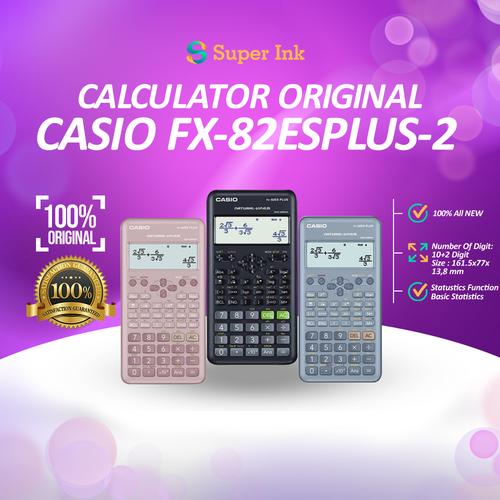 Jual Casio FX 82 ES PLUS BK/PK/BU- Calculator Scientific - Hitam ...