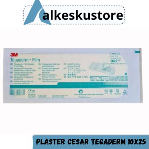 Jual 3M Tegaderm Transparan Film Dressing Frame Style 1627, 10x25 cm ...