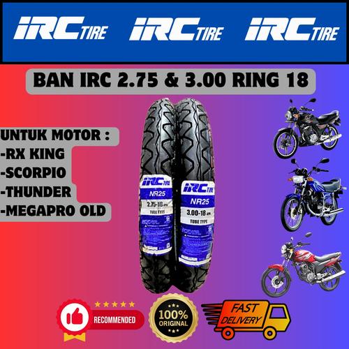 Jual Ban Luar IRC ( 275 - 18 , 300 - 18 ) Motor RX KING , Thunder ...