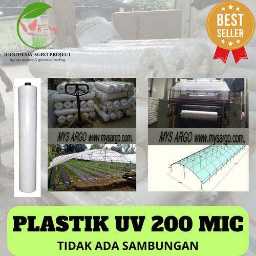 Jual Plastik UV 200 Micron ( Lokal ) // Lebar 6 Meter Panjang Custom ...