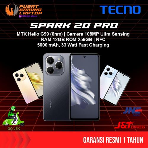 Promo Tecno Spark 20 Pro 8gb 256gb Garansi Resmi Indonesia - 12GB/256 Cicil 0% 3x - Kota Bekasi ...