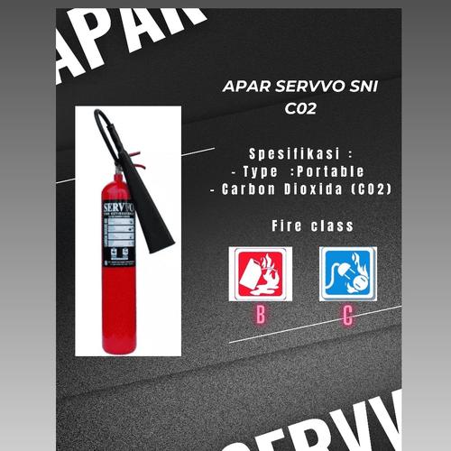 Jual [2 Kg] APAR SERVVO SNI CO2 - Kota Medan - Alat_Safety | Tokopedia