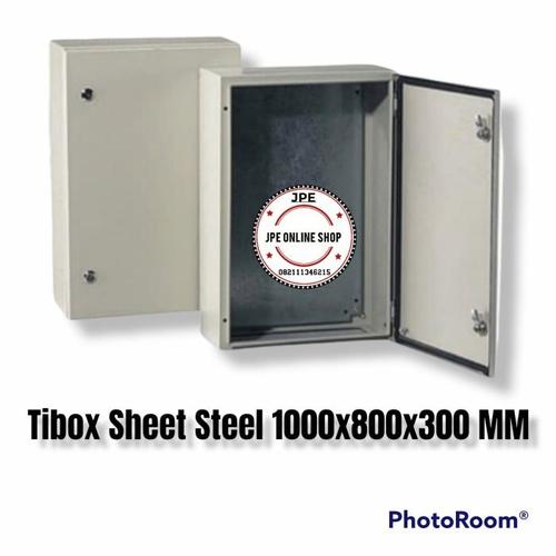 Jual TIBOX BOX PANEL BESI/BOX PANEL SHEET STEEL 1000X800X300 MM IP65 ...